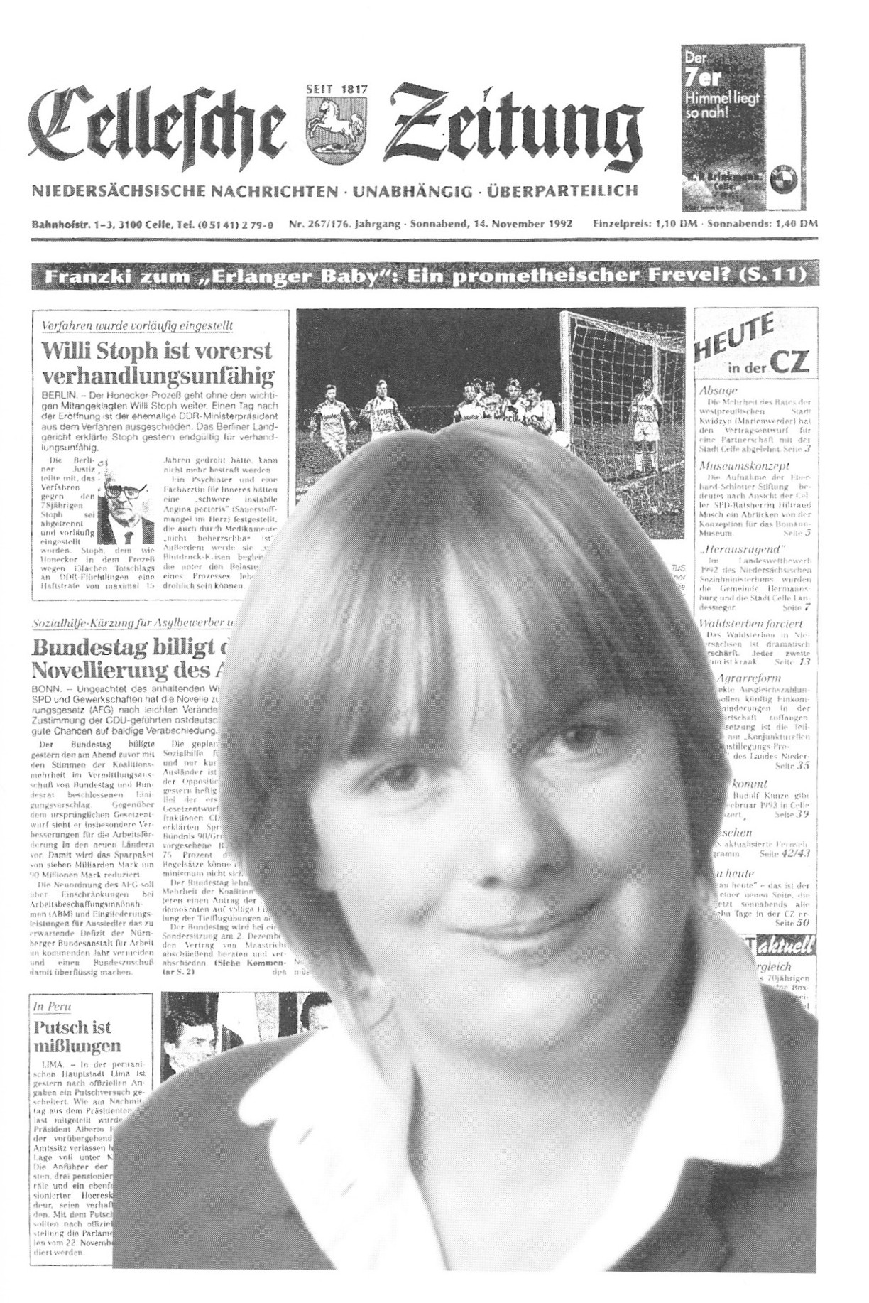 Theodor Wolff Preis – SABINE SCHWIEDER, JOURNALISTIN